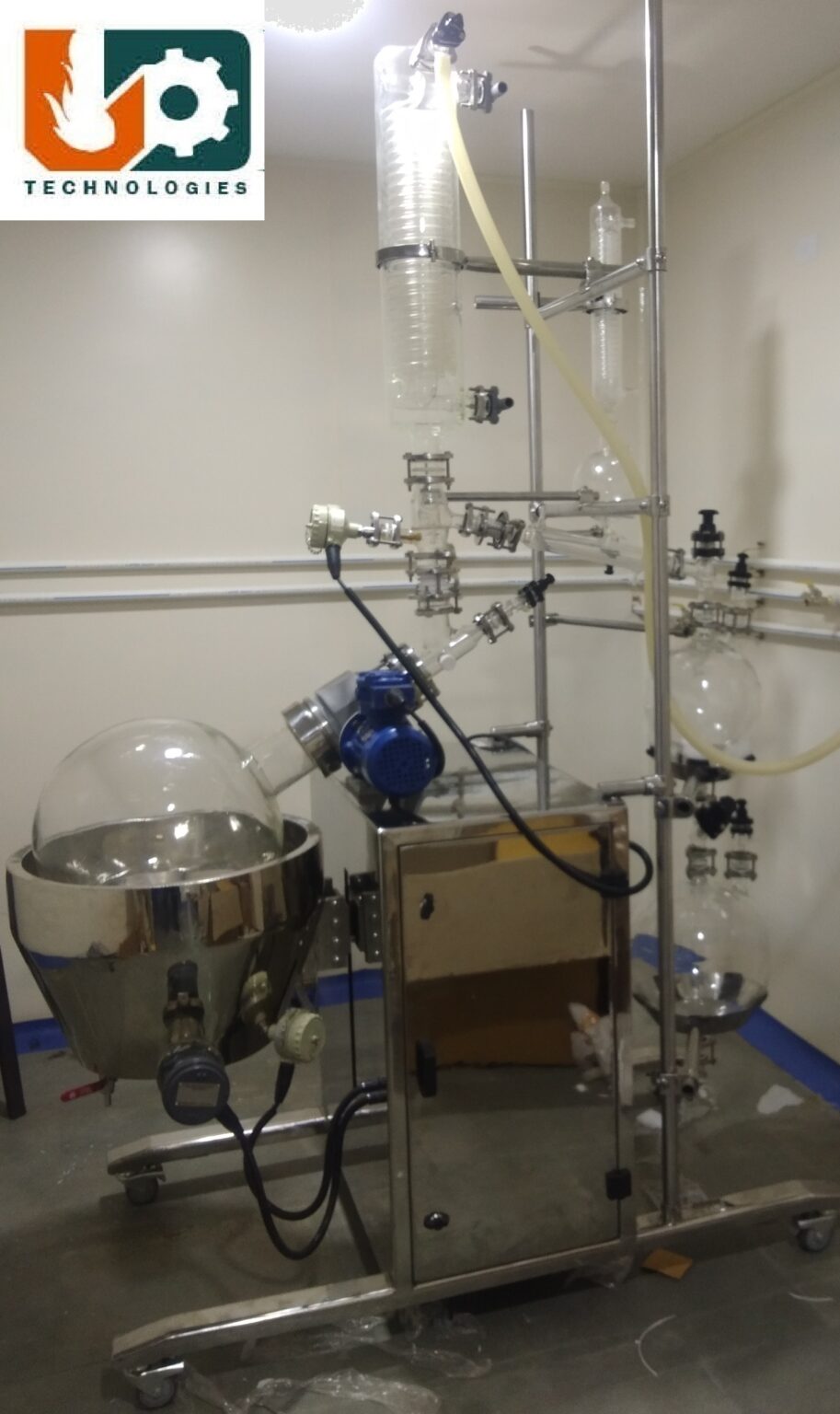 Large Scale Rotary Evaporator-Rotovap-Industrial Vacuum Rotavap - UD ...